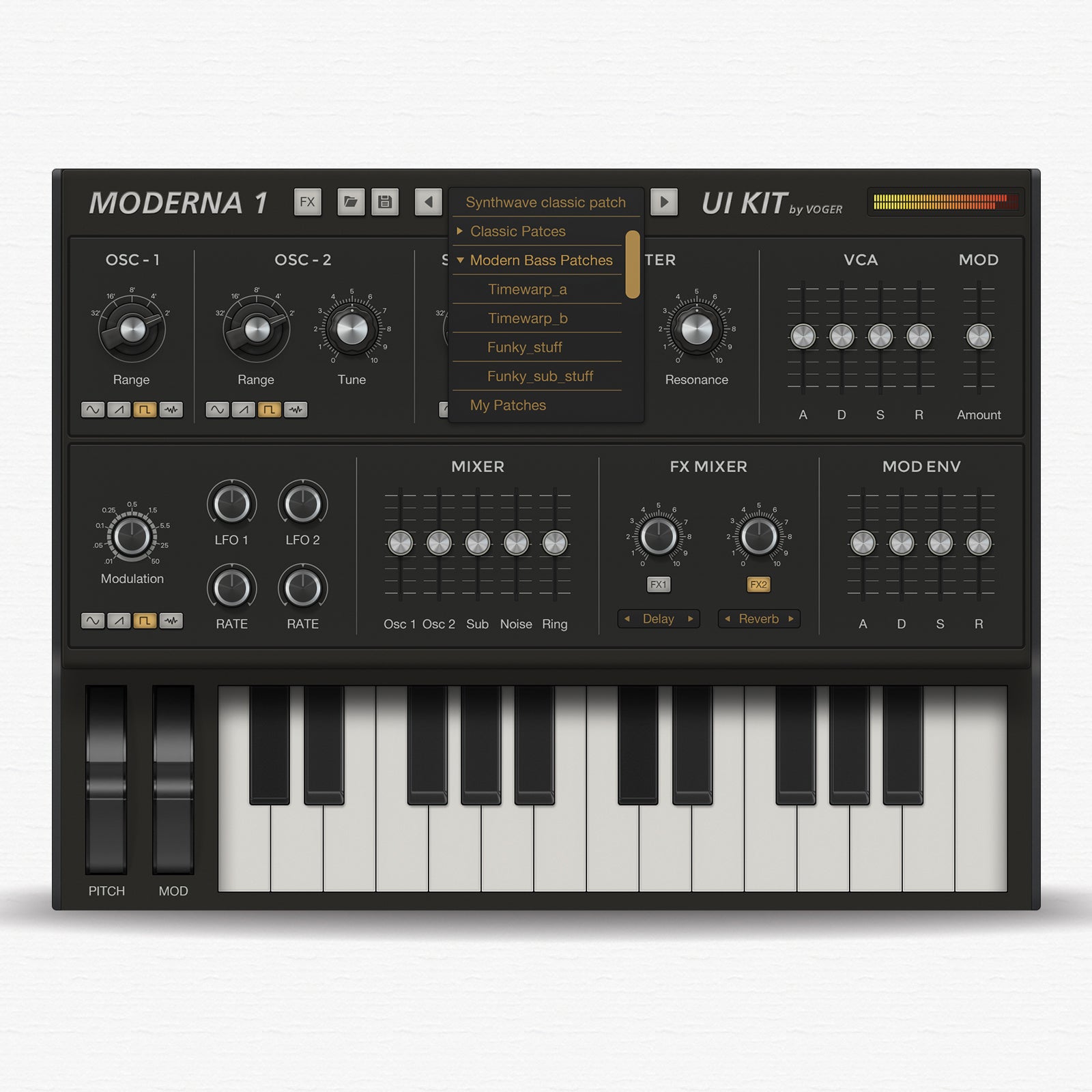 Tablet Synth – UI Mother